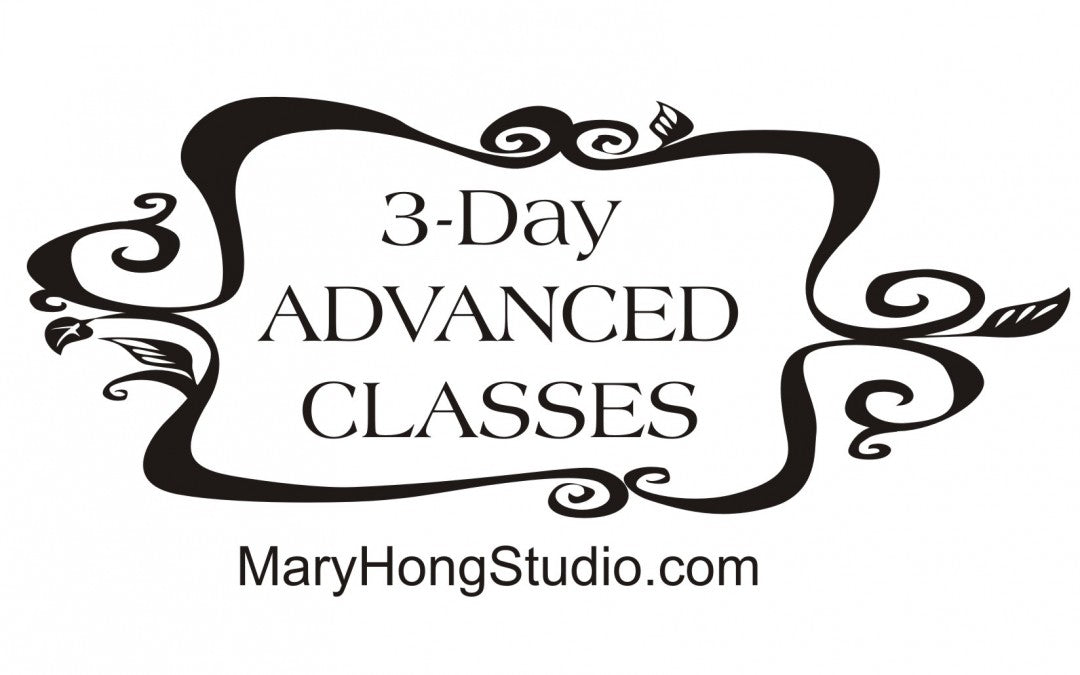 ADVANCED GLASS COLLAGE CLASSES – Mary Hong Studio